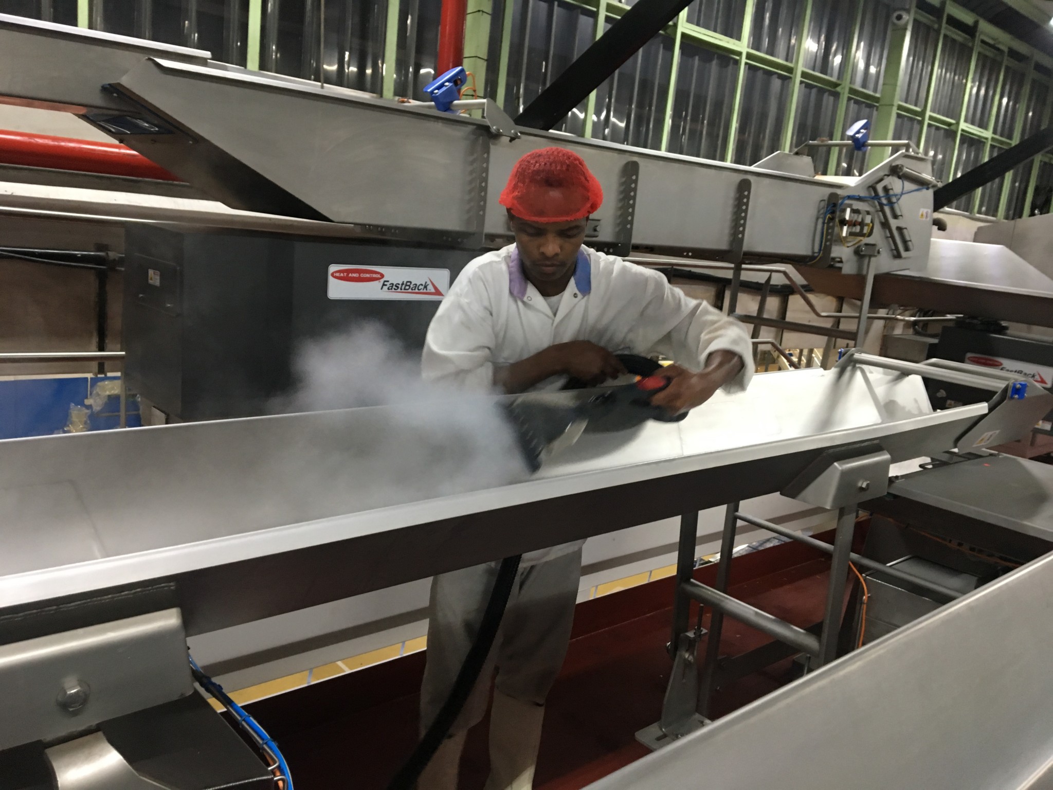 Steam Cleaning effective food safety solution food industry south africa